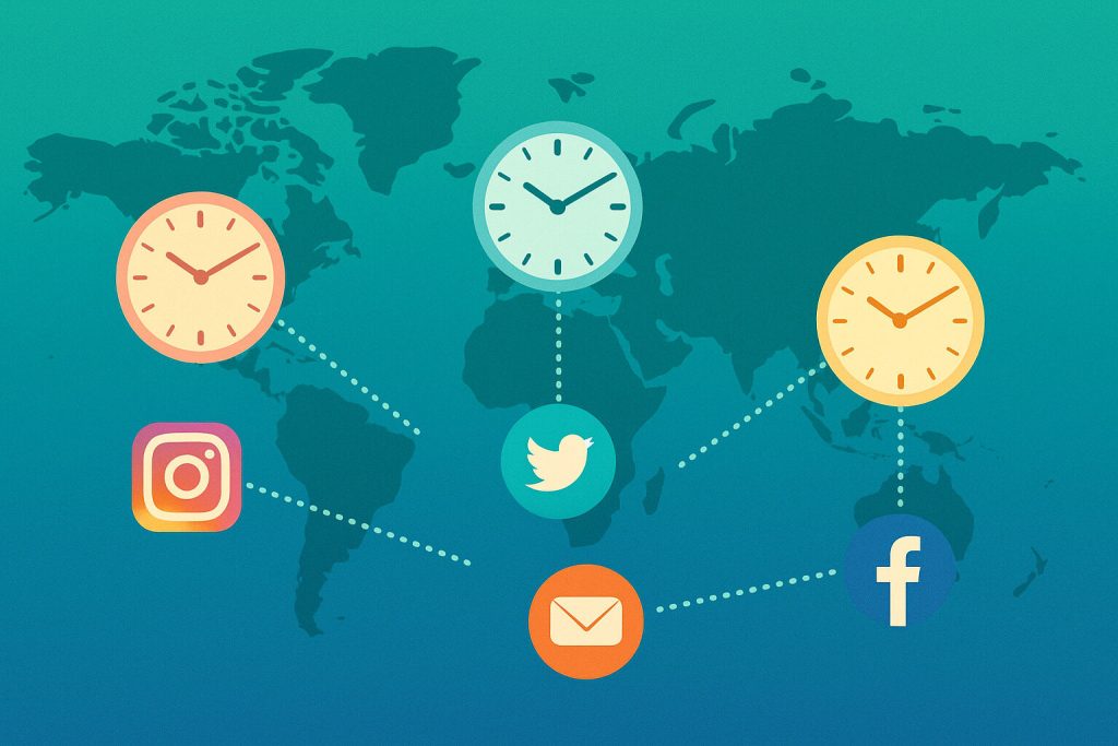 The Best Time Zones for Posting on Social Media to Maximize Engagement ...